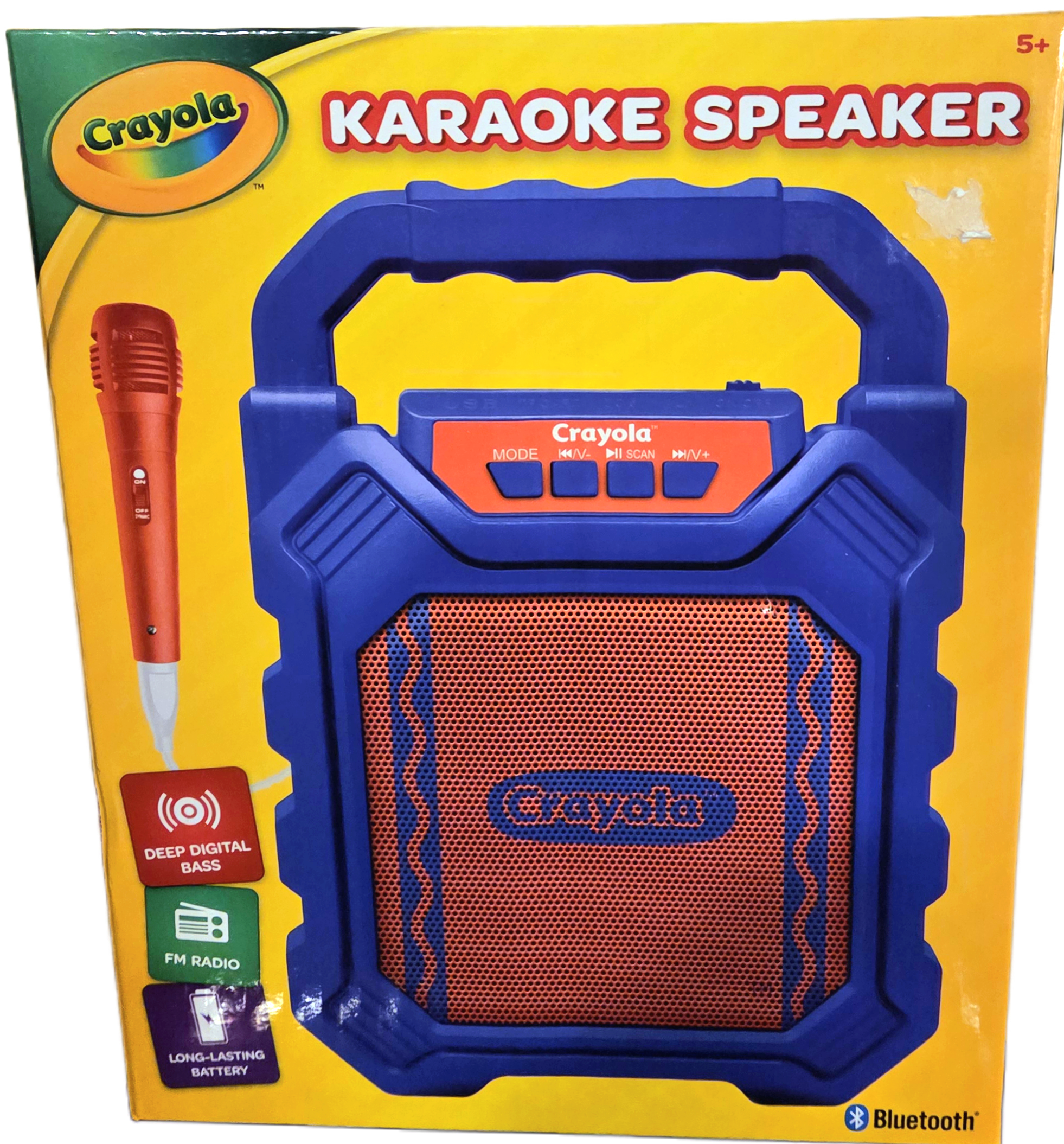 MiGear Crayola Bluetooth Karaoke Speaker – The Retro Toybox